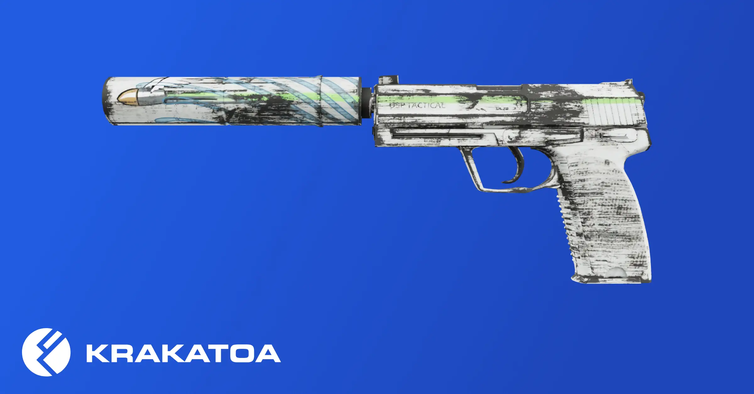 Krakatoa | USP-S | Road Rash