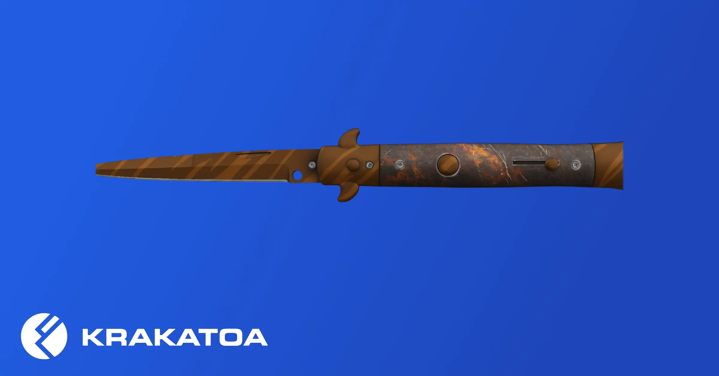Krakatoa | Stiletto Knife | Tiger Tooth