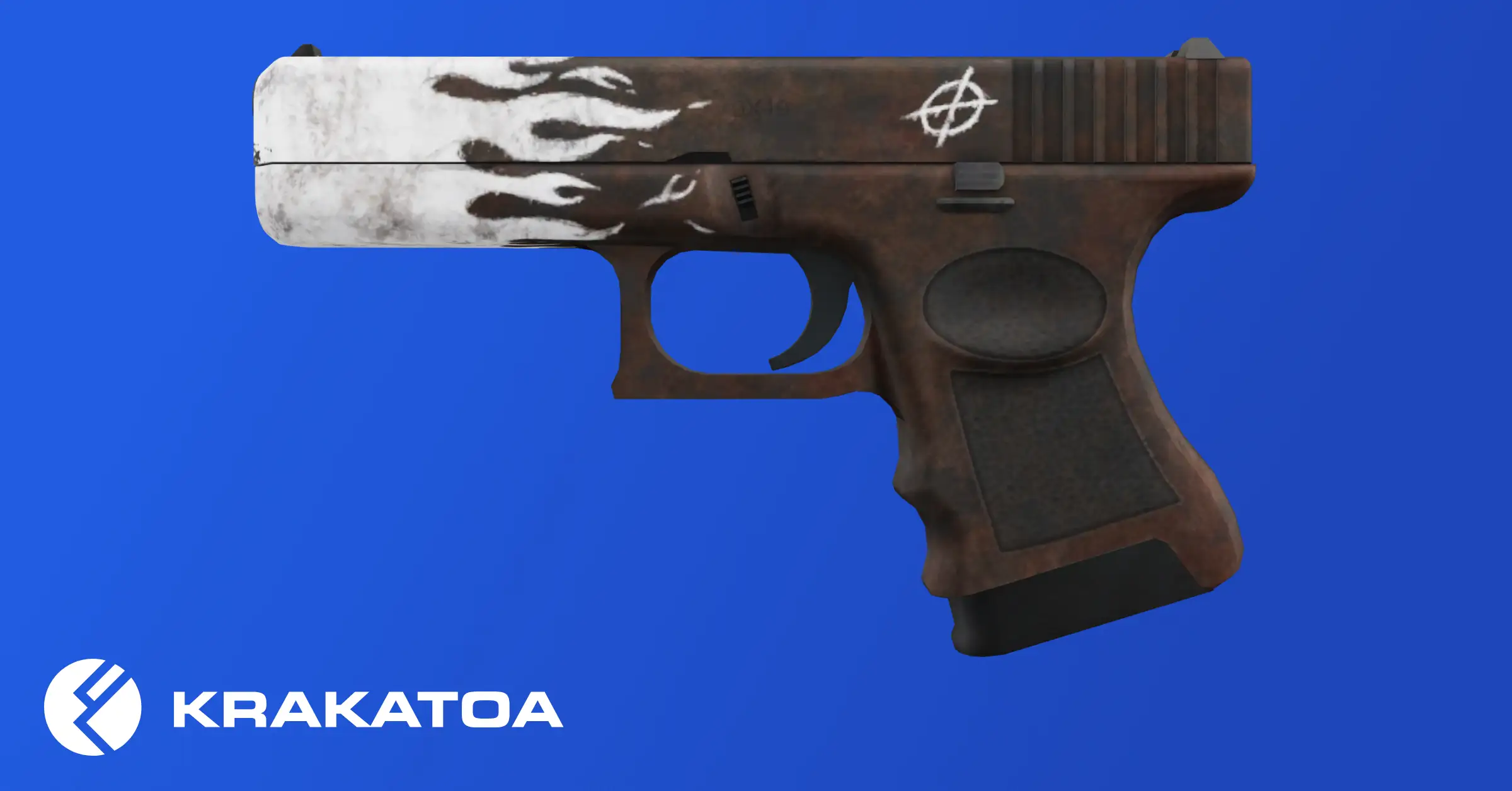 Krakatoa | Glock-18 | Oxide Blaze